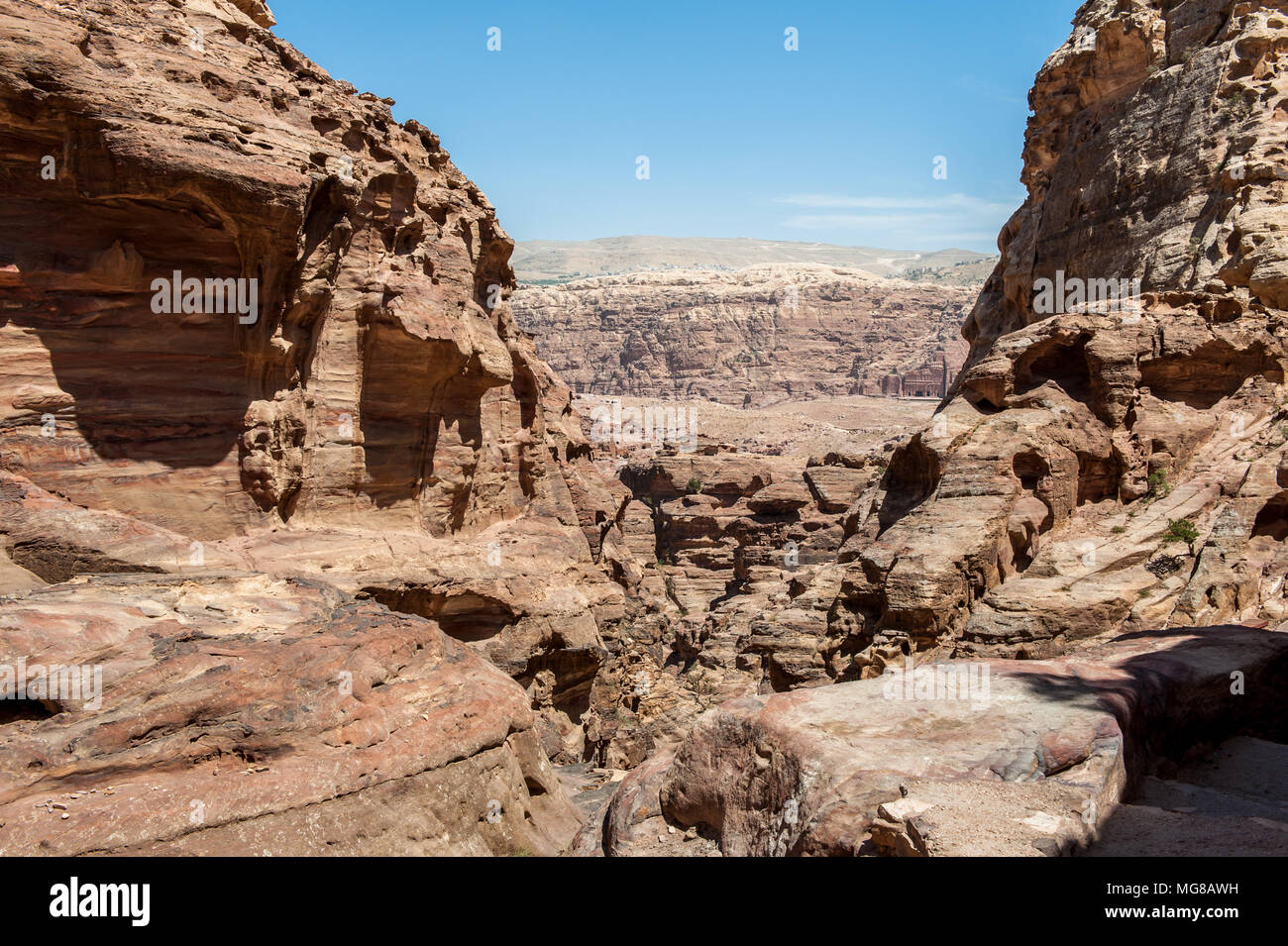 Beautiful Nature of Petra Stock Photo - Alamy