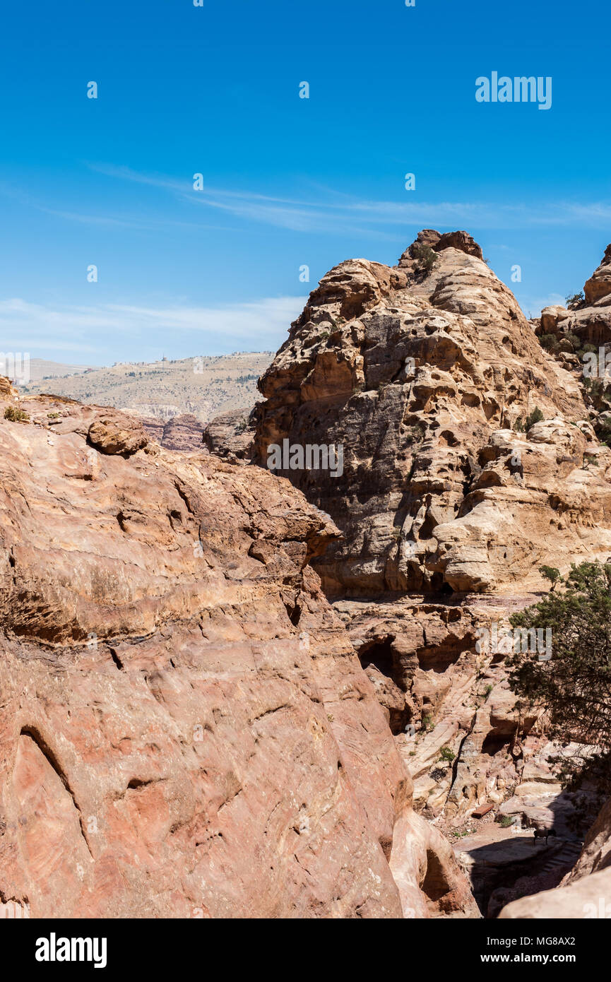 Beautiful Nature of Petra Stock Photo - Alamy