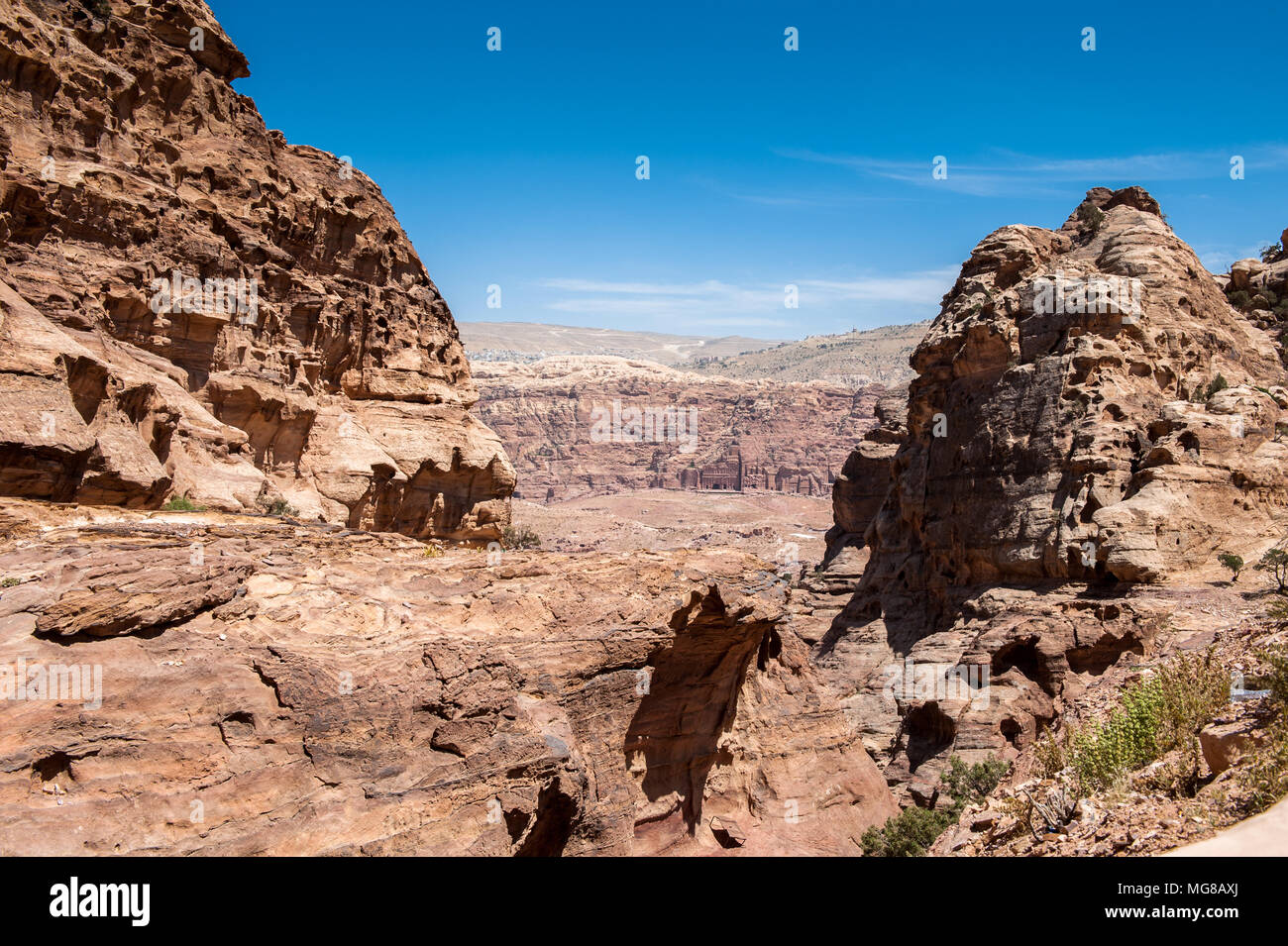 Beautiful Nature of Petra Stock Photo - Alamy