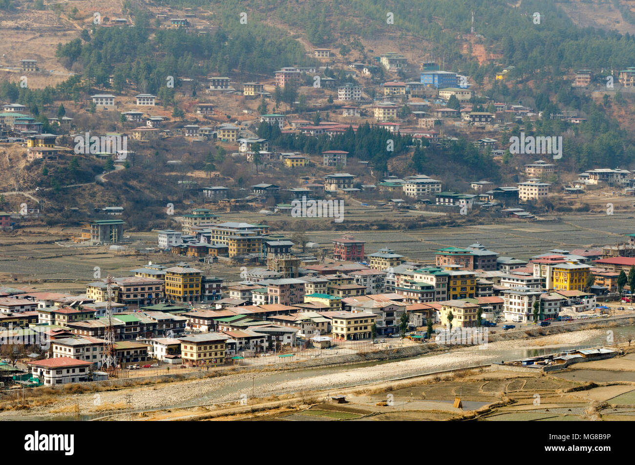 Paro city hi-res stock photography and images - Alamy