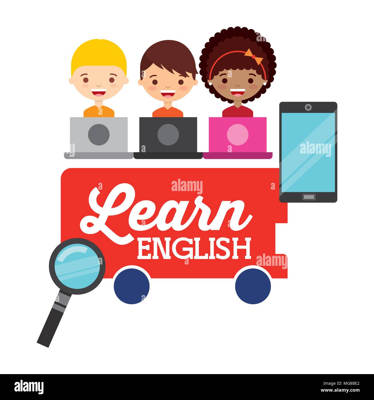 Clipart Learning English