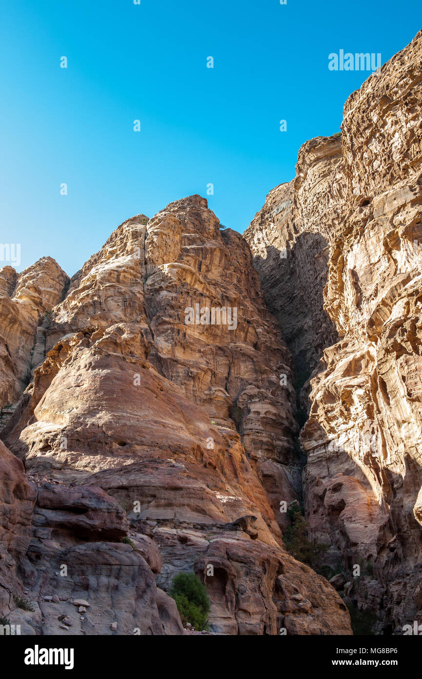 Beautiful rock in Petra Stock Photo - Alamy