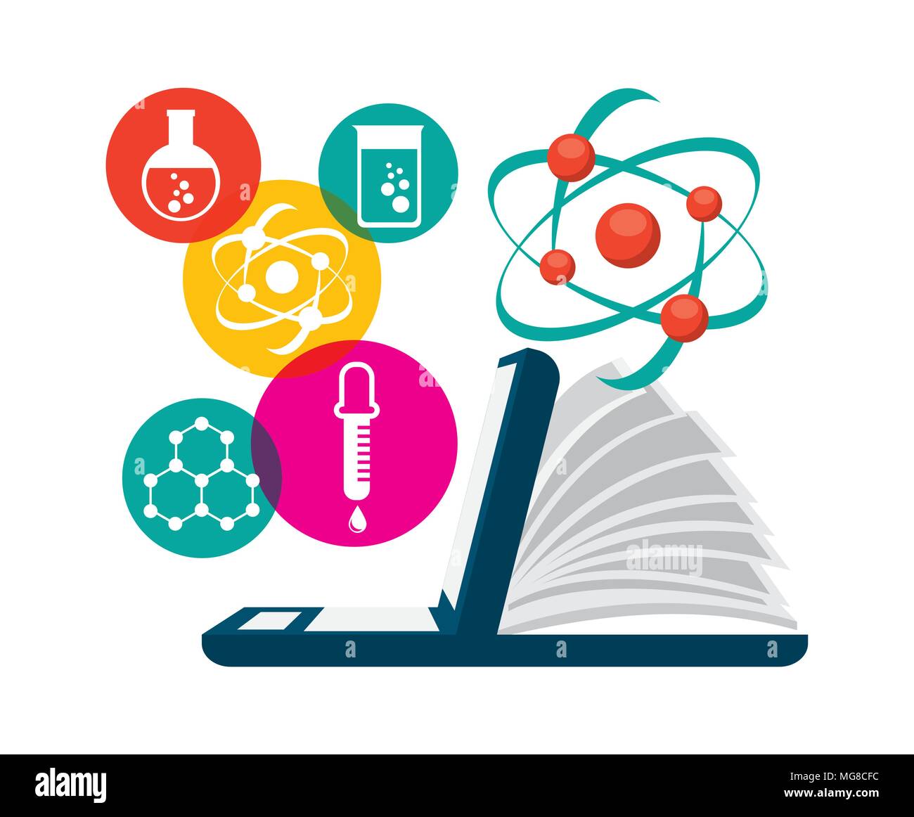 science school design, vector illustration eps10 graphic Stock Vector ...