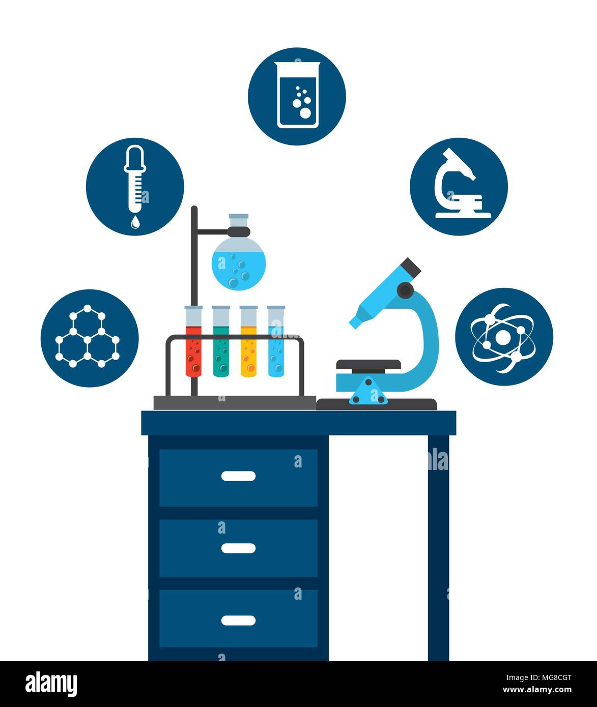 science school design, vector illustration eps10 graphic Stock Vector ...