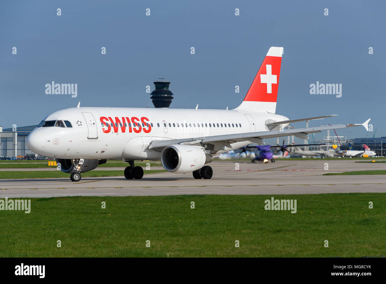 Swiss aircraft tail hi-res stock photography and images - Alamy