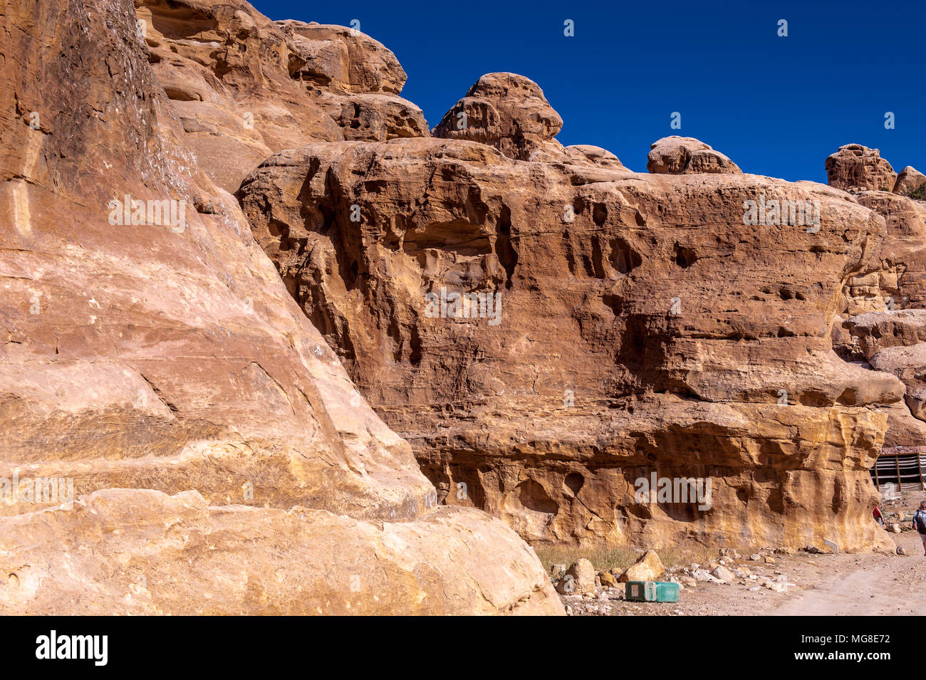 Rocks of Beidha, a major Neolithic archaeological site Stock Photo - Alamy