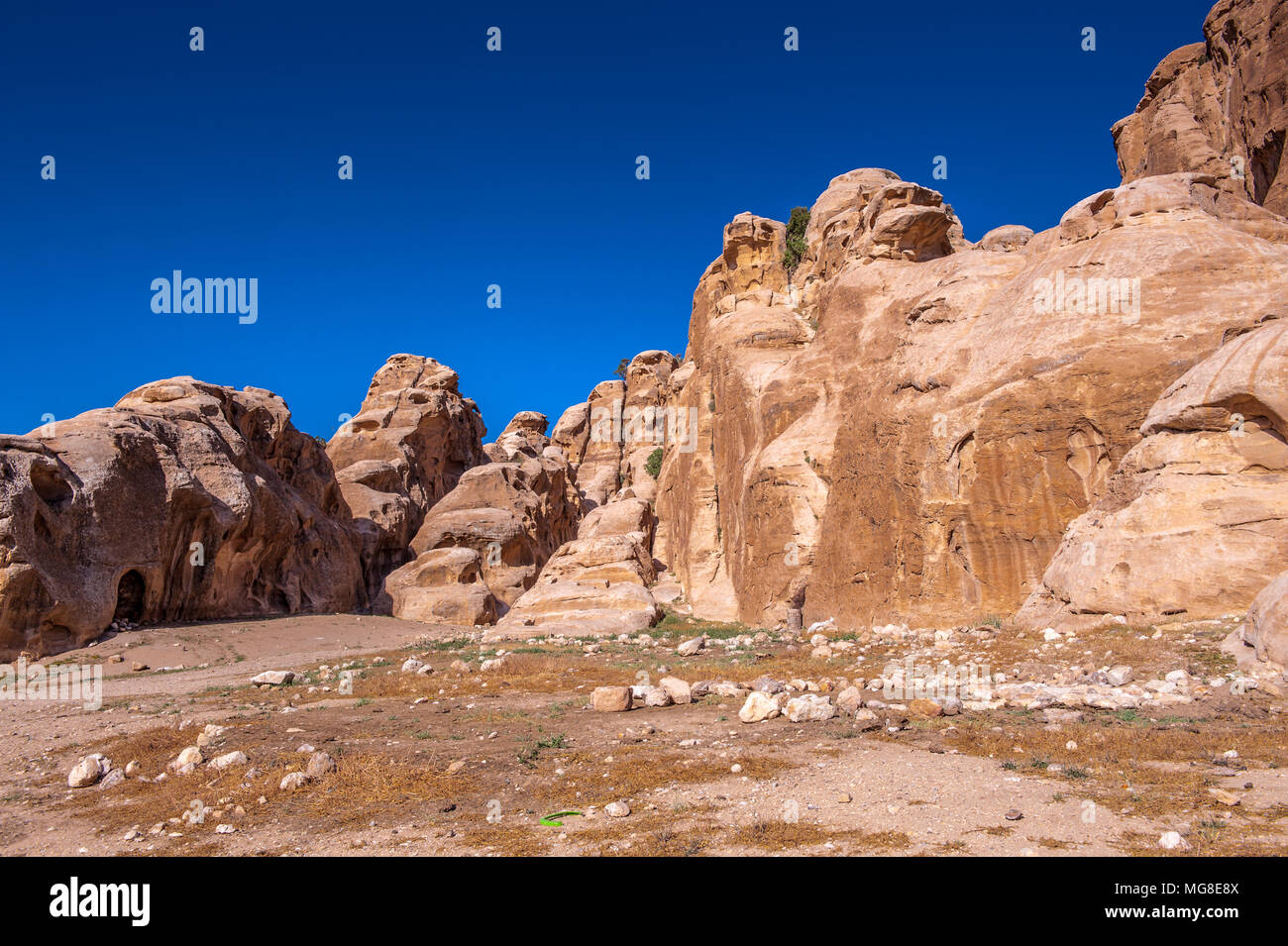Beidha, a major Neolithic archaeological site Stock Photo - Alamy