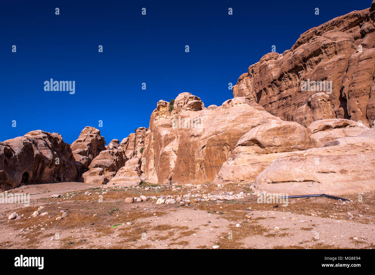 Beidha, a major Neolithic archaeological site Stock Photo - Alamy