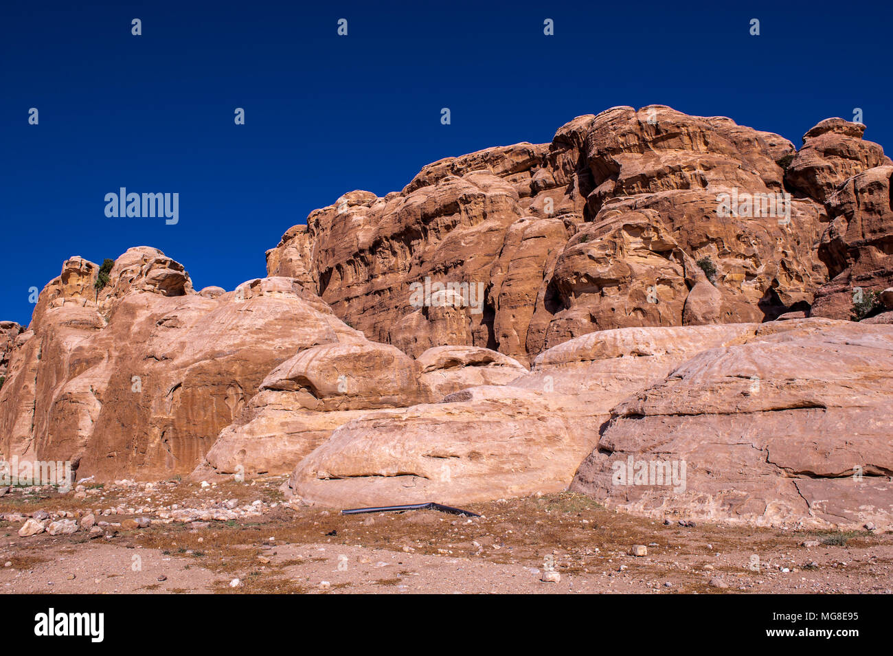 Beidha, a major Neolithic archaeological site Stock Photo - Alamy