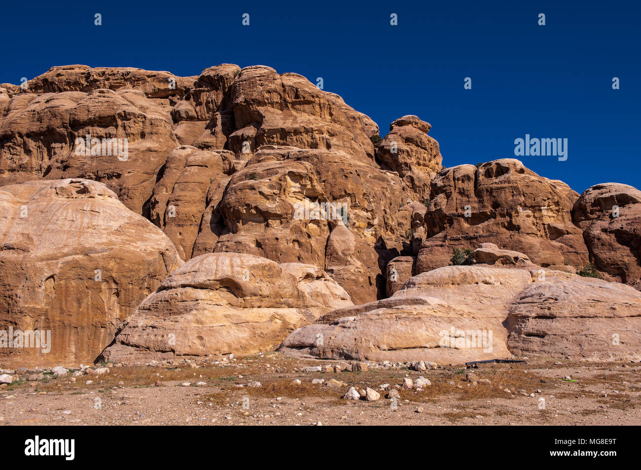 Beidha, a major Neolithic archaeological site Stock Photo - Alamy