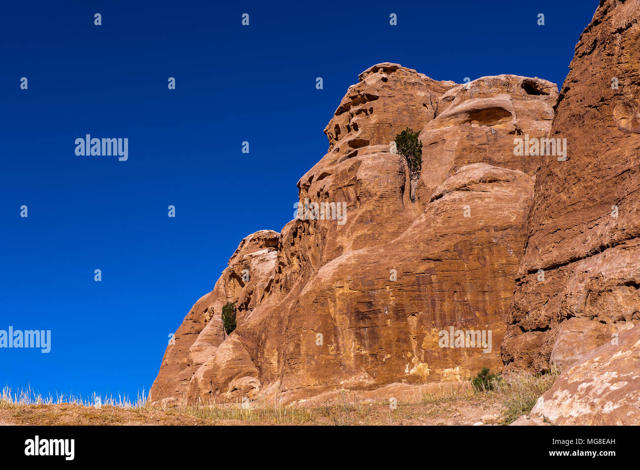 Beidha, a major Neolithic archaeological site Stock Photo - Alamy