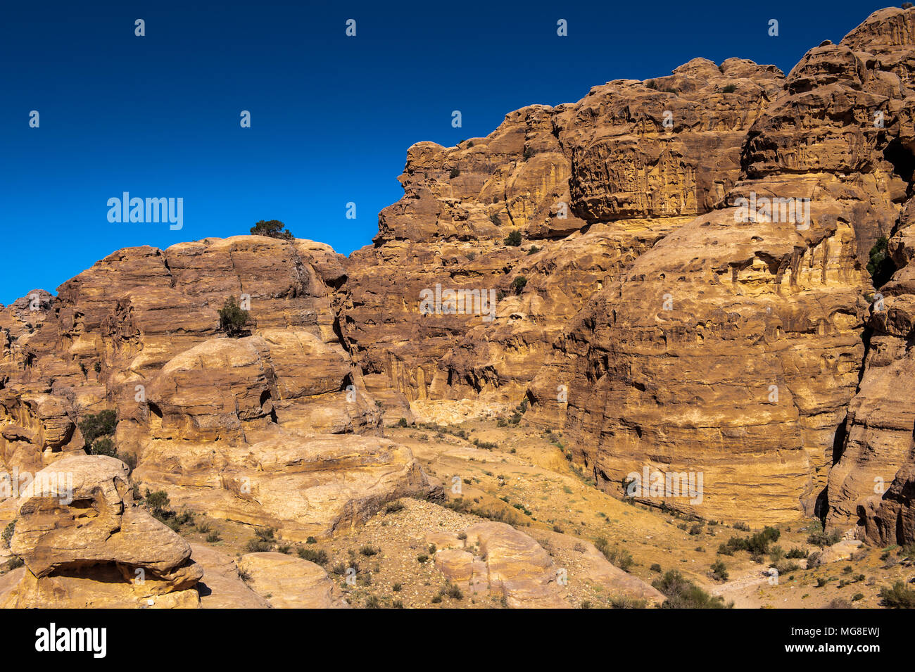 Beidha, a major Neolithic archaeological site Stock Photo - Alamy