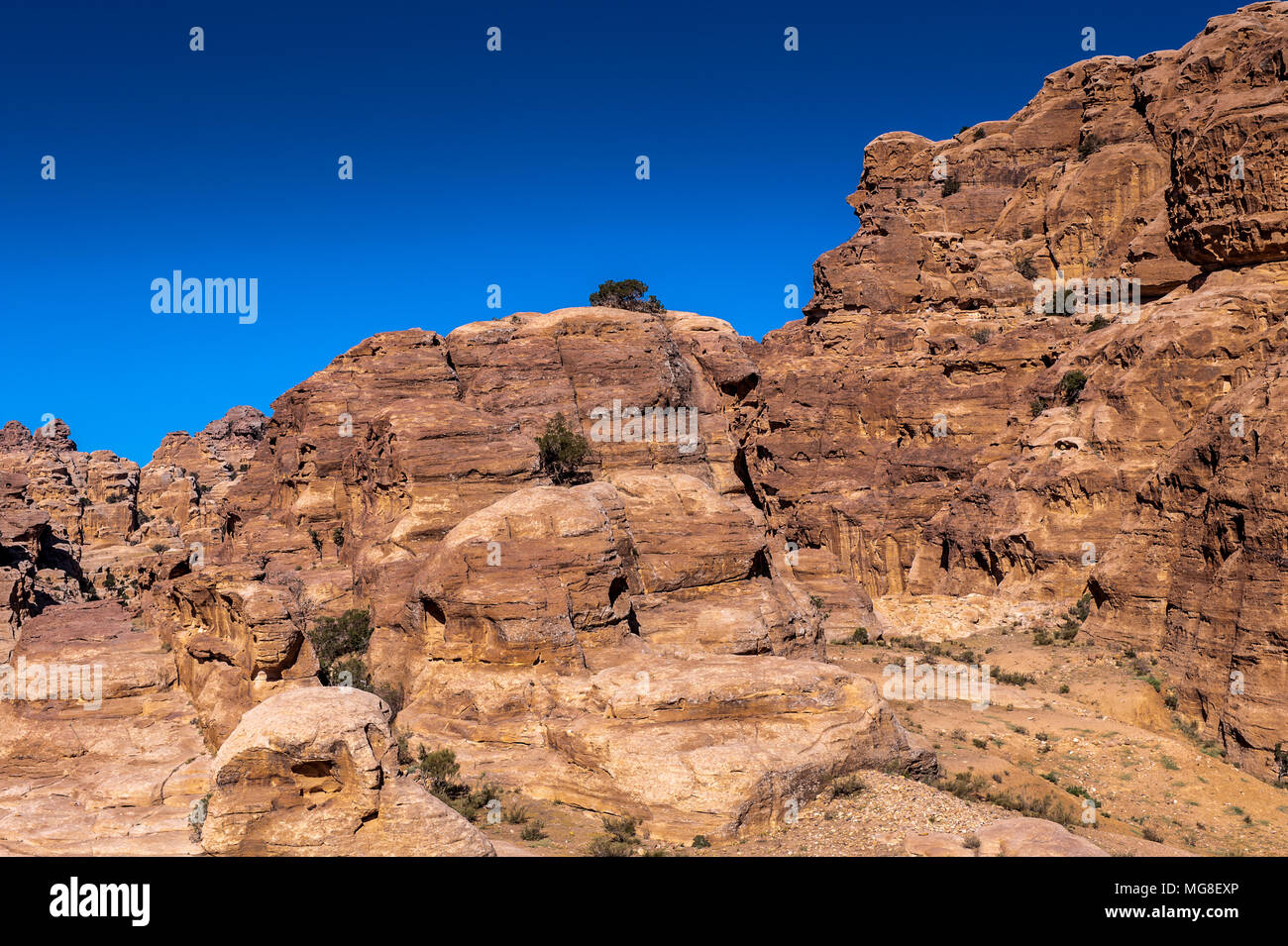 Beidha, a major Neolithic archaeological site Stock Photo - Alamy