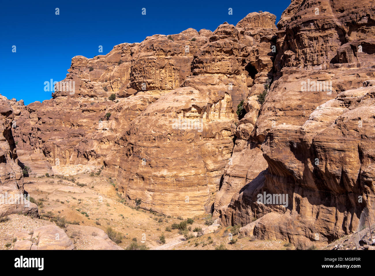 Beidha, a major Neolithic archaeological site Stock Photo - Alamy