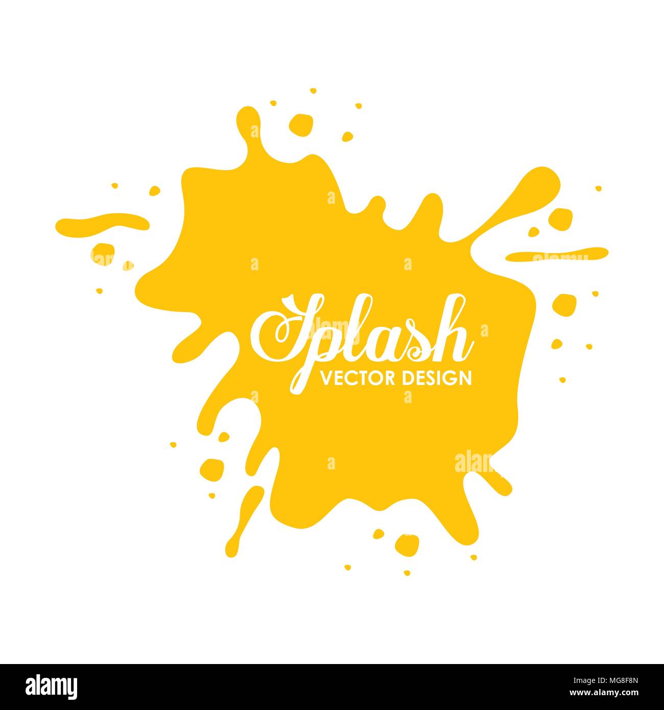 splash concept design, vector illustration eps10 graphic Stock Vector Image & Art - Alamy