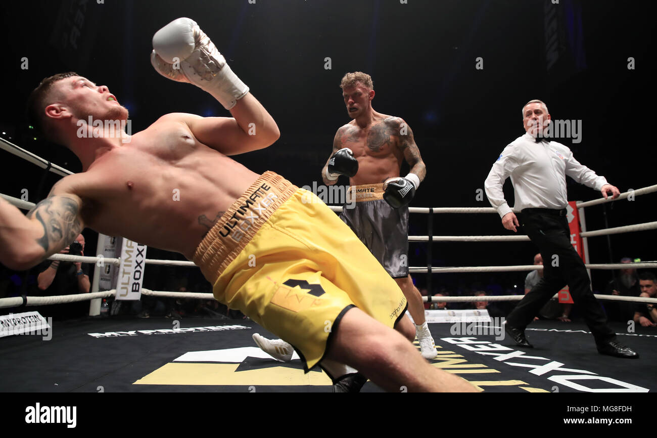 Knocks down isaac macleod hi-res stock photography and images - Alamy