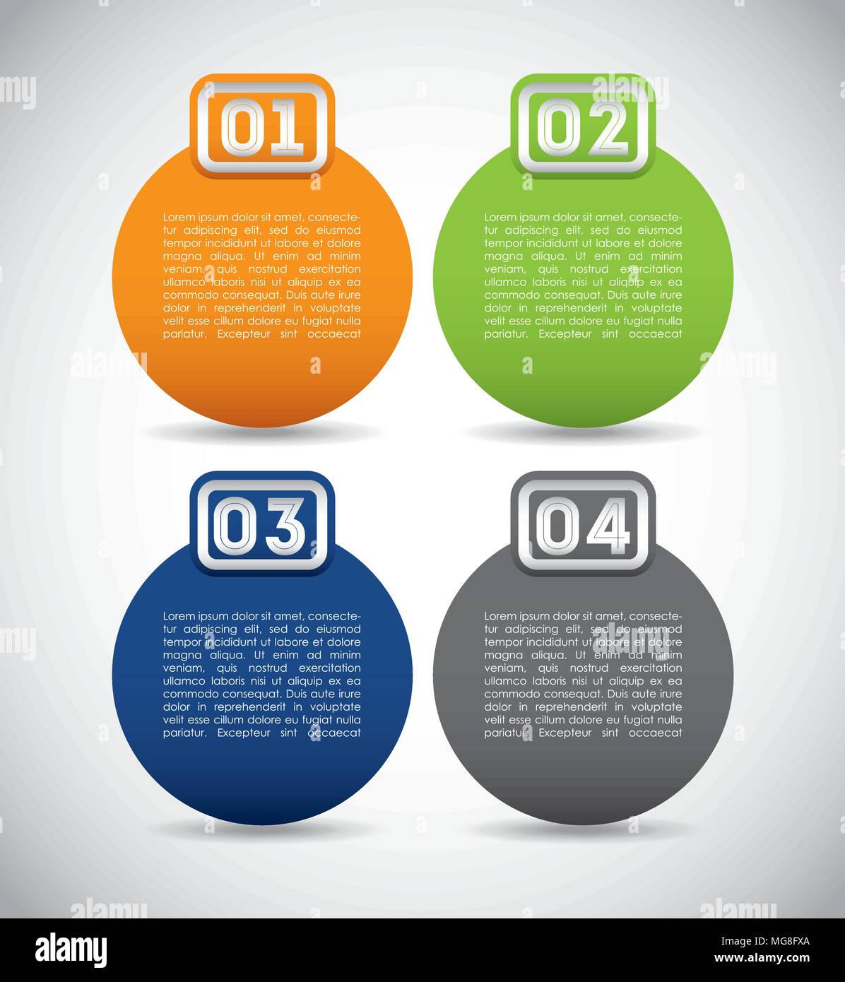 infographics concept design, vector illustration eps10 graphic Stock ...
