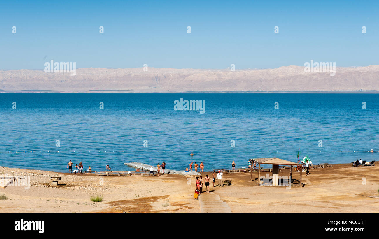 Landscape of the Dead Sea Stock Photo - Alamy