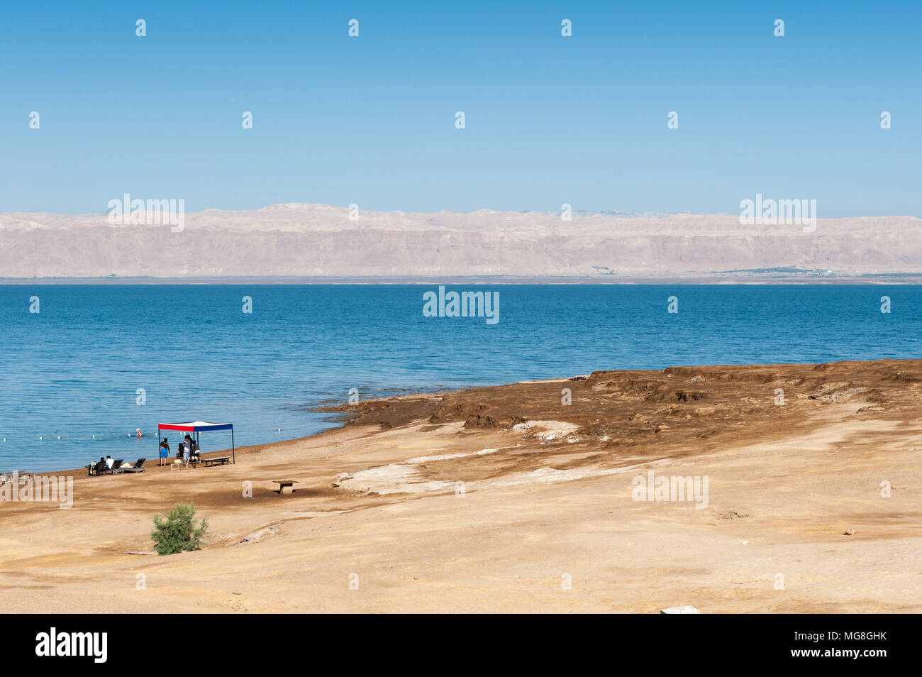 Landscape of the Dead Sea Stock Photo - Alamy