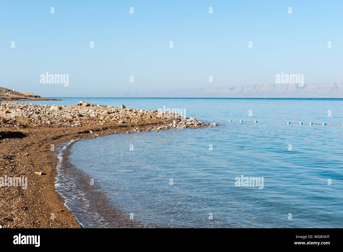 Landscape of the Dead Sea Stock Photo - Alamy