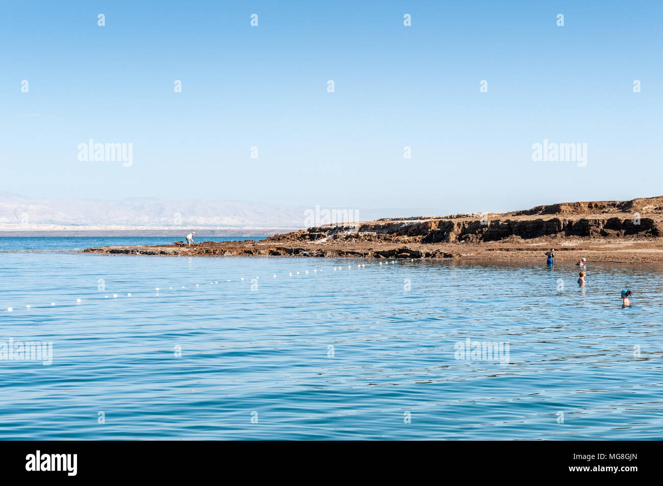 Landscape of the Dead Sea Stock Photo - Alamy