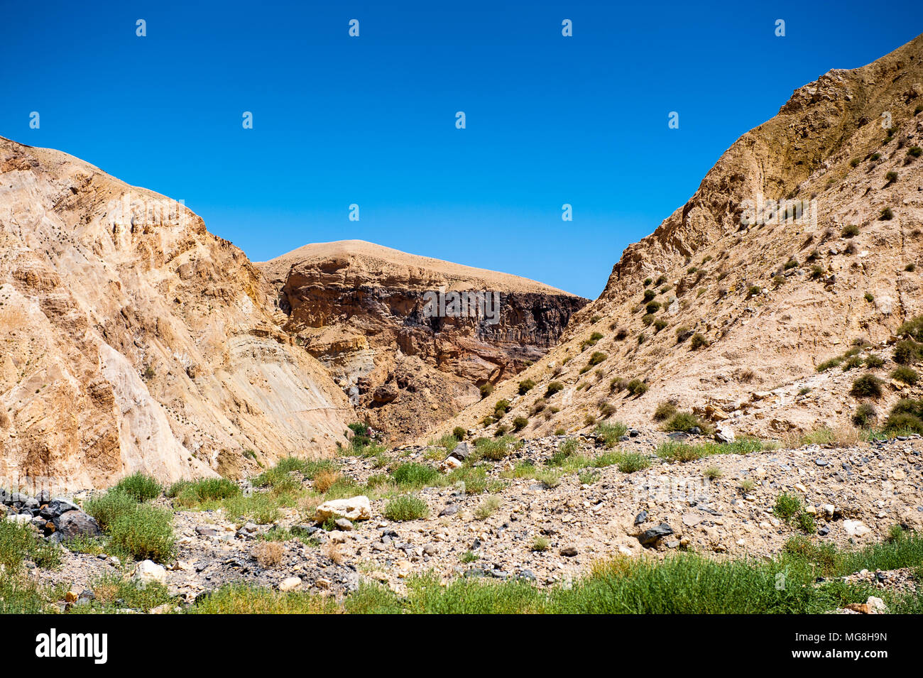 Dunes in the desert, Jordan Stock Photo - Alamy