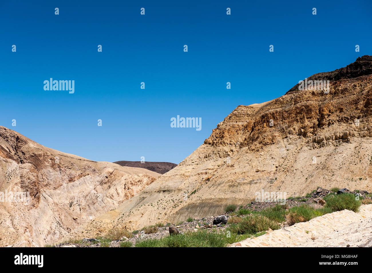 Dunes in the desert, Jordan Stock Photo - Alamy