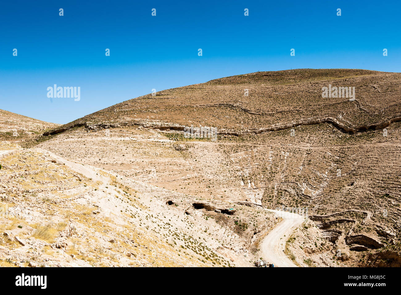 Beautiful nature landscape of Jordan Stock Photo - Alamy