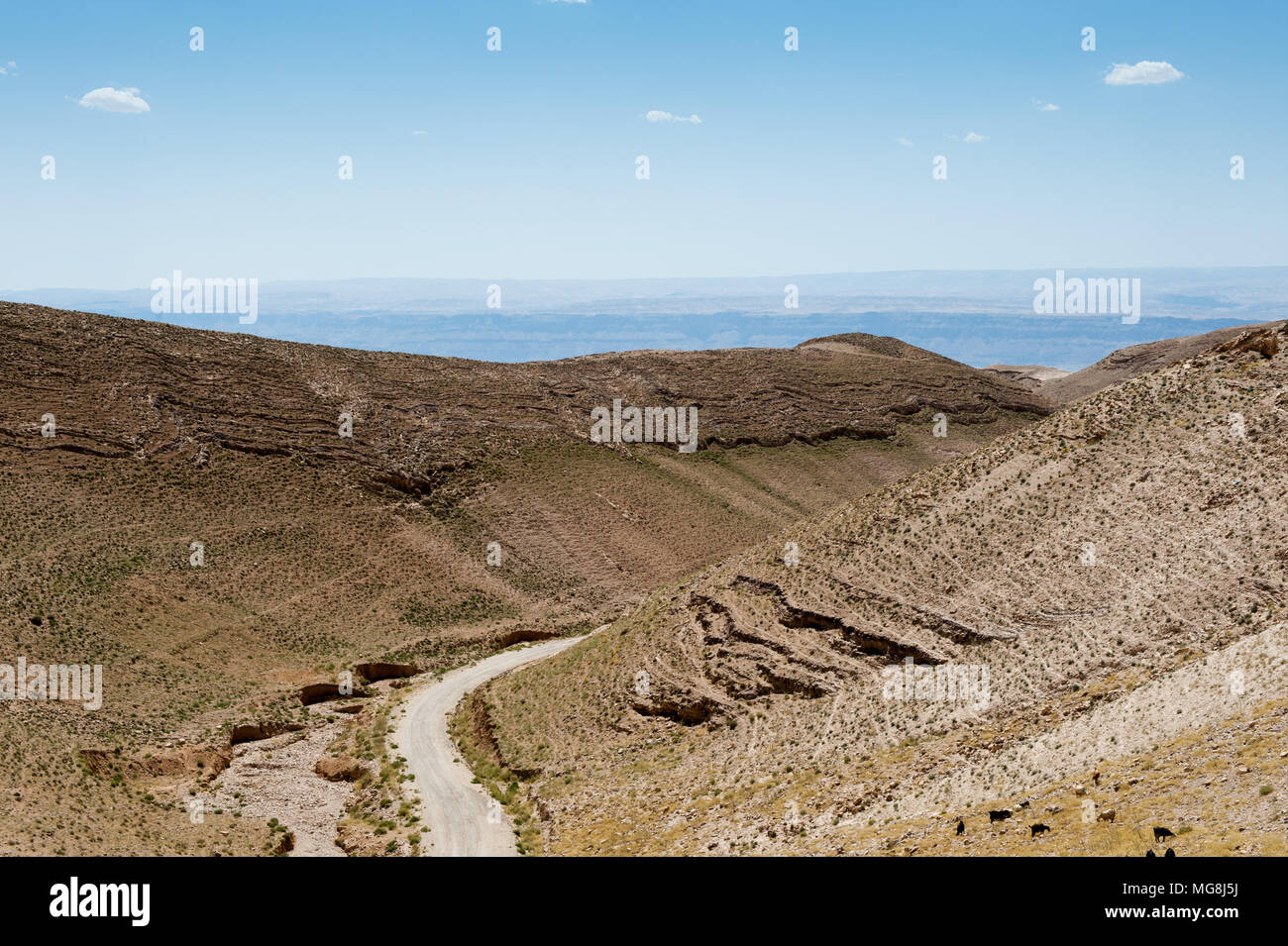 Beautiful nature landscape of Jordan Stock Photo - Alamy