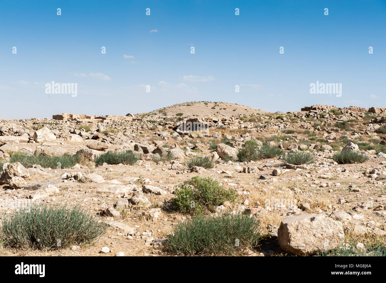 Umm ar-Rasas, ruins from the Roman, Byzantine, and Muslim civilizations ...