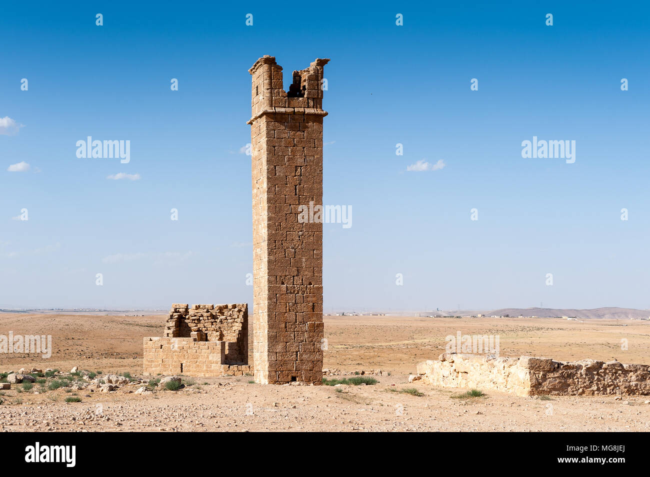 Pillar of Hermits, Jordan Stock Photo - Alamy