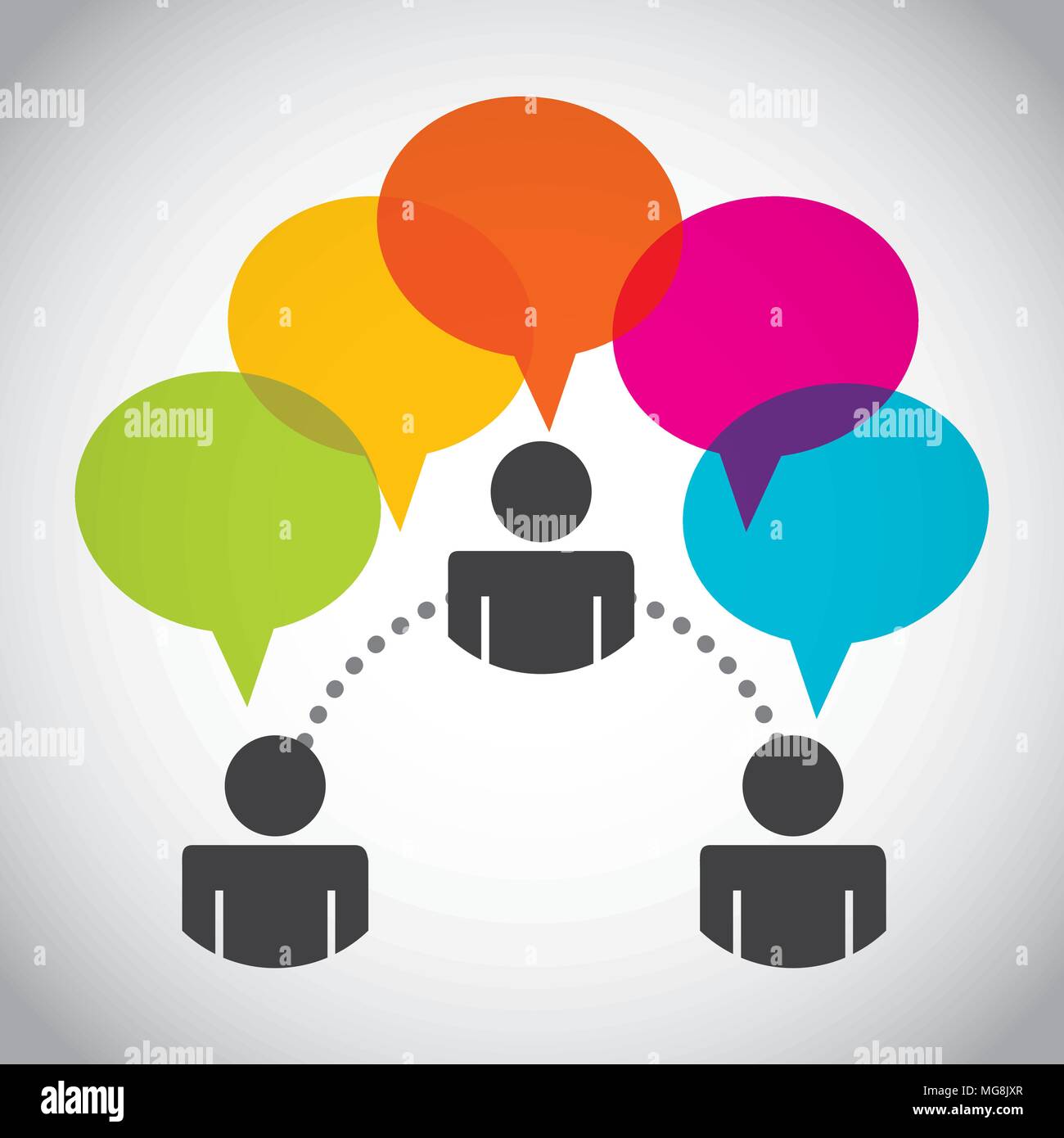 collaborative teamwork design, vector illustration eps10 graphic Stock ...