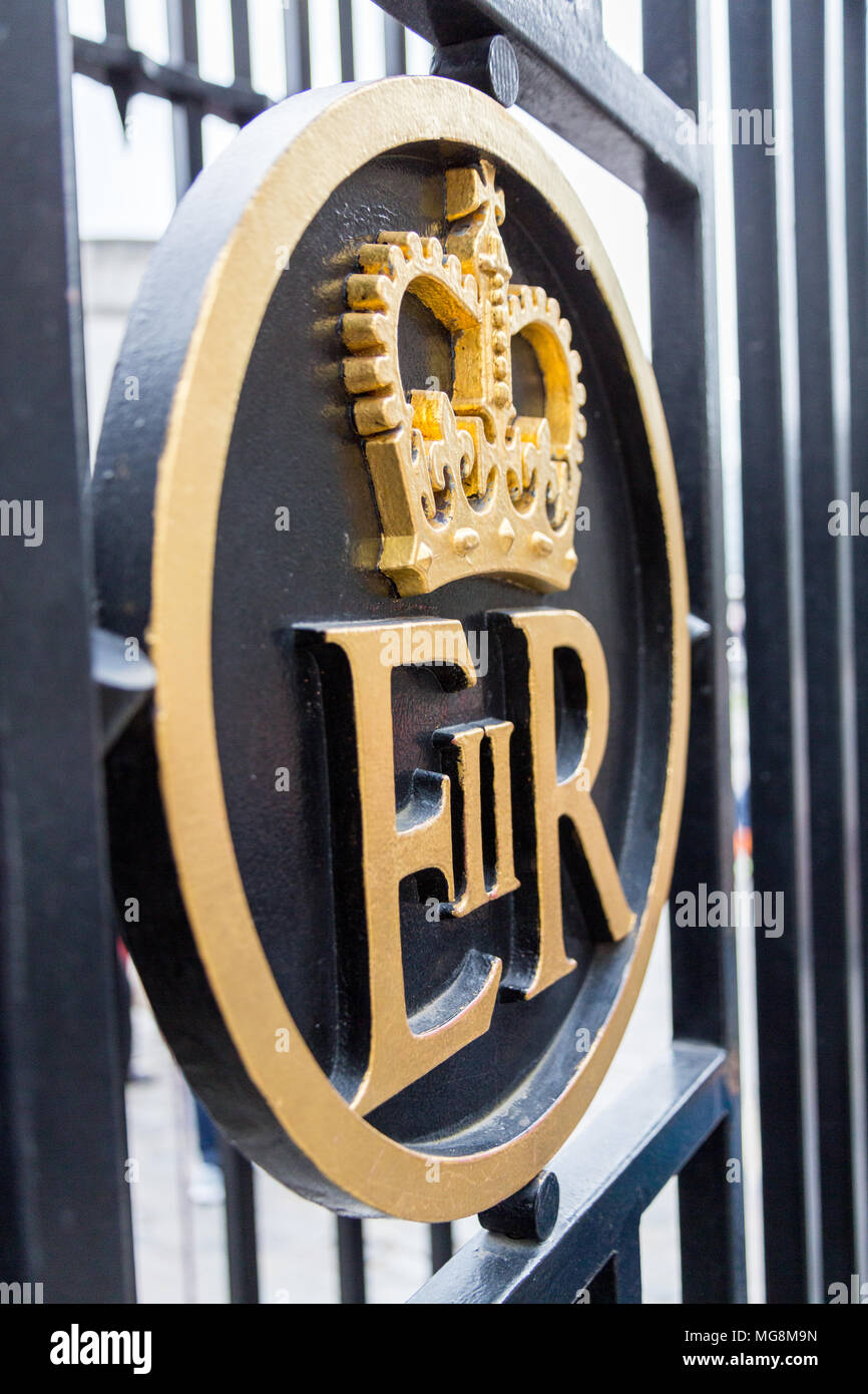 Royal cipher hi-res stock photography and images - Alamy