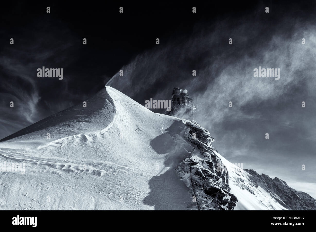 Sphinx Observatory - Switzerland. Sphinx-Observatorium. Jungfraujoch ...