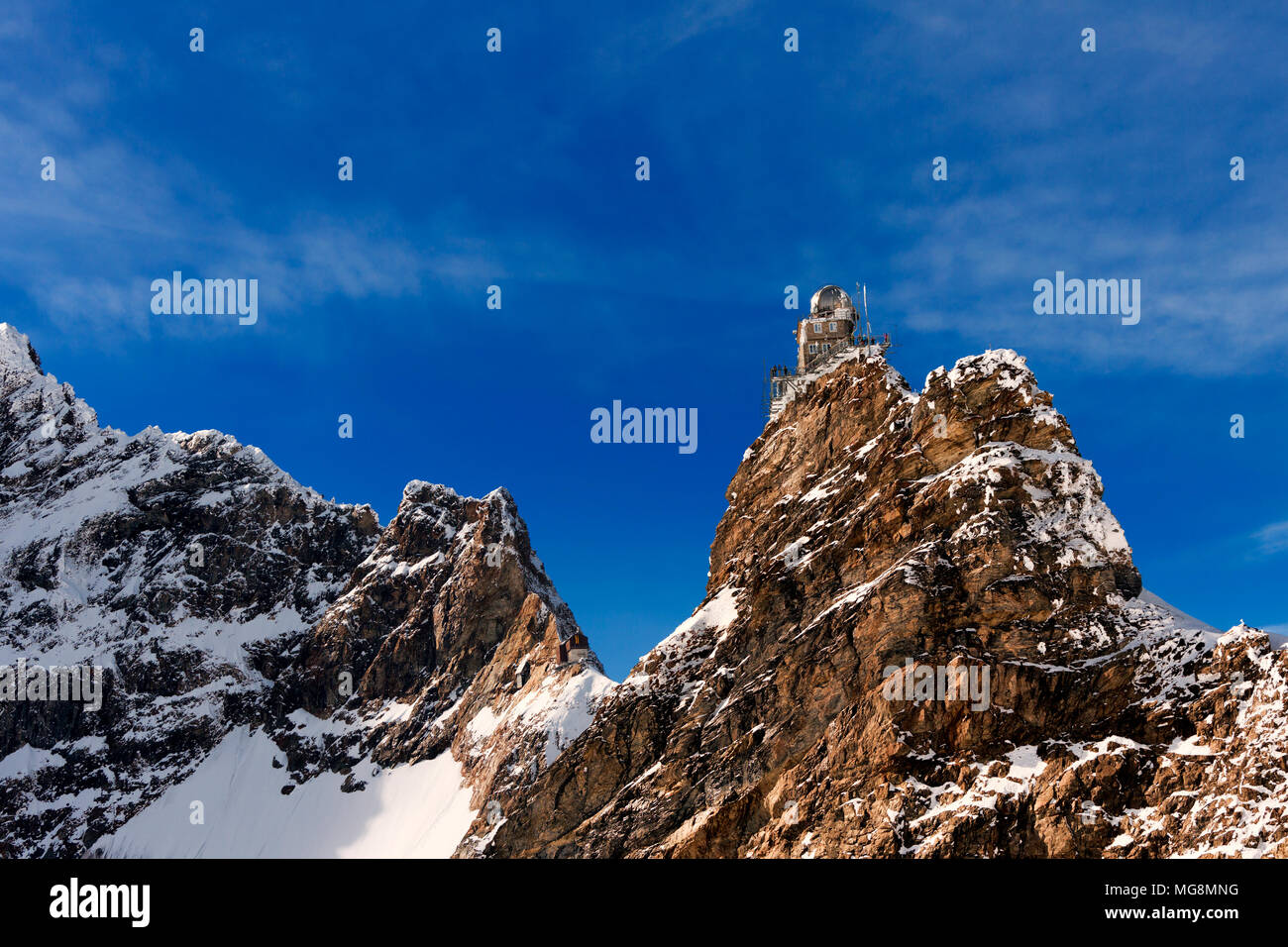 Sphinx Observatory - Switzerland. Sphinx-Observatorium. Jungfraujoch ...