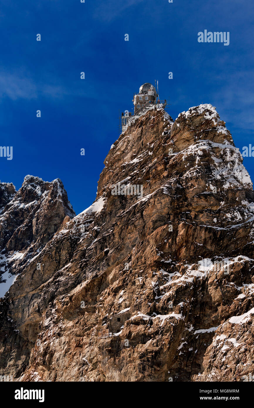 Sphinx Observatory - Switzerland. Sphinx-Observatorium. Jungfraujoch ...