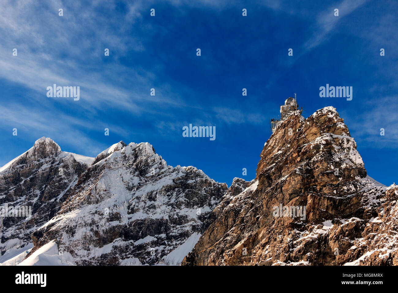 Sphinx Observatory - Switzerland. Sphinx-Observatorium. Jungfraujoch ...