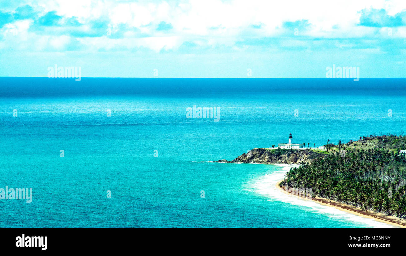 Punta Tuna Light house Stock Photo - Alamy