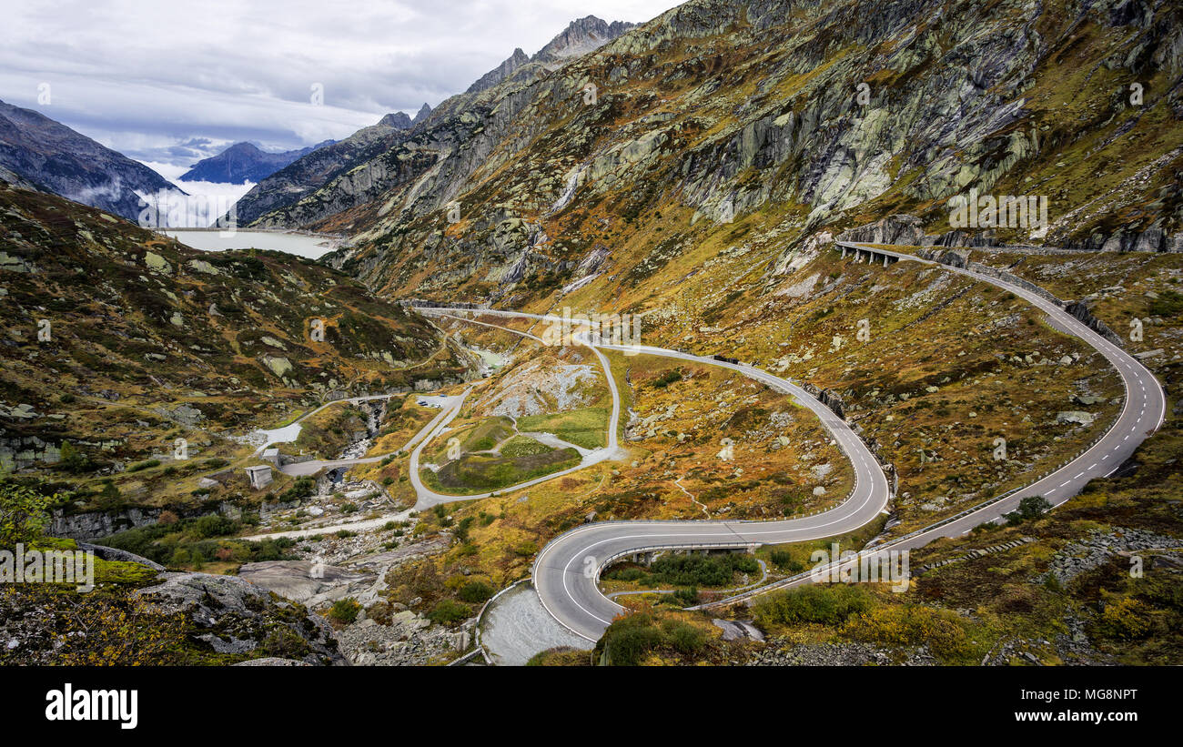 Grimsel pass switzerland hi-res stock photography and images - Alamy