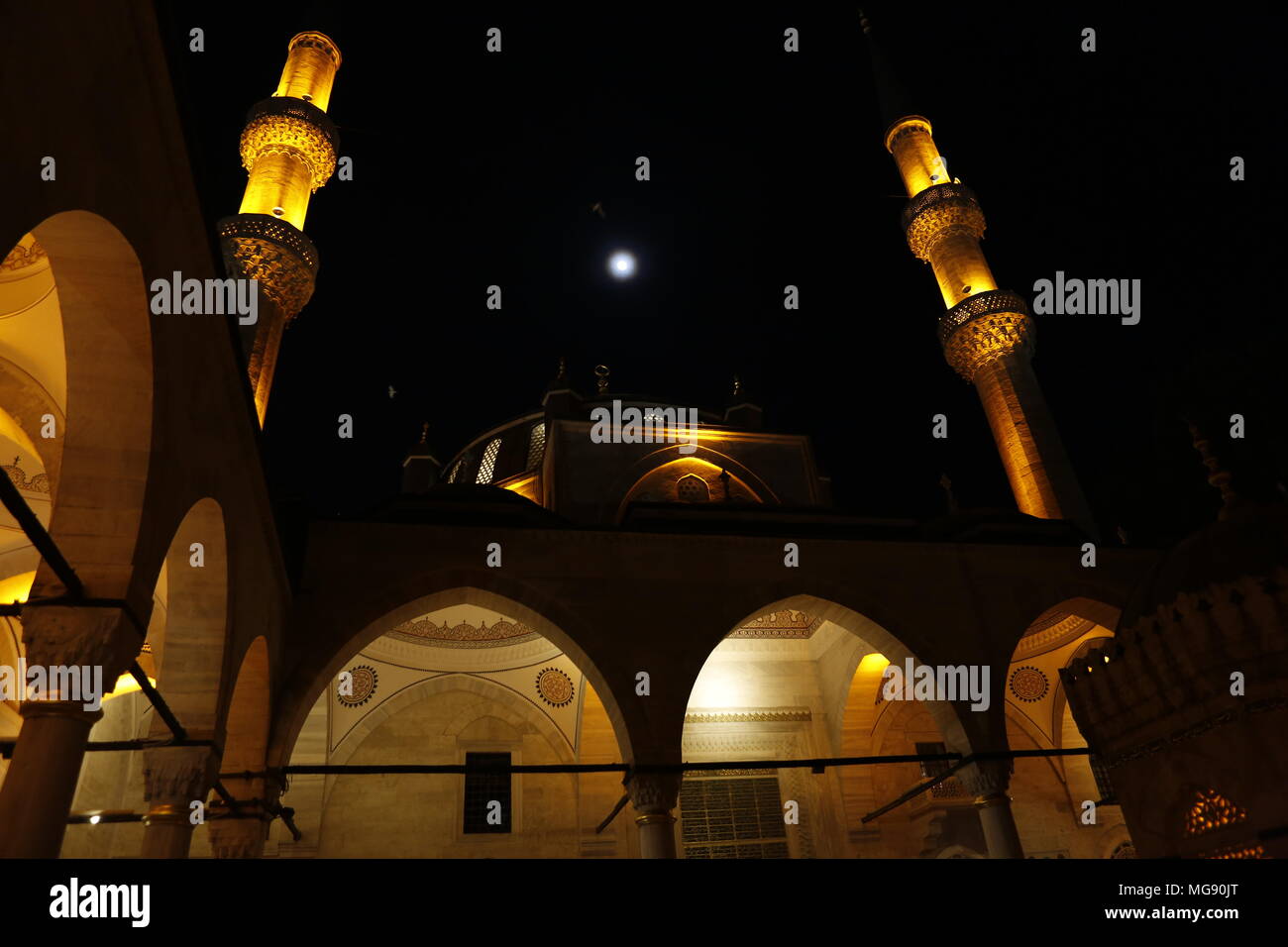 islamic history from istanbul and uskudar, yeni valide mosque Stock ...