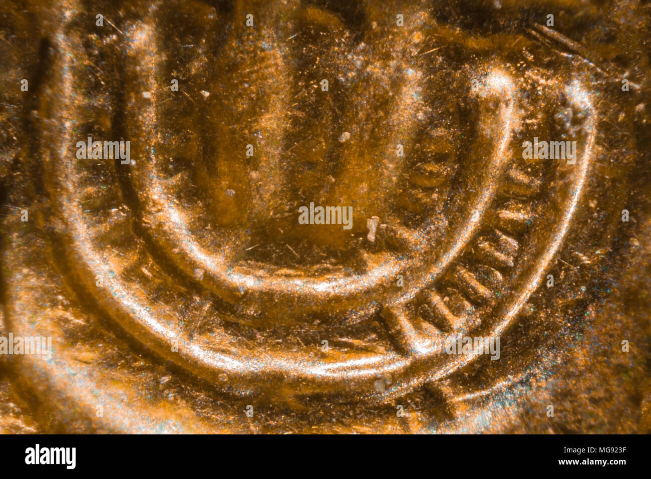 Coin macro microscope hi-res stock photography and images - Alamy