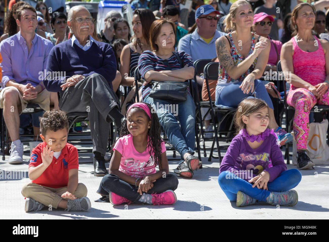 Children and adult crowd school hi-res stock photography and images - Alamy