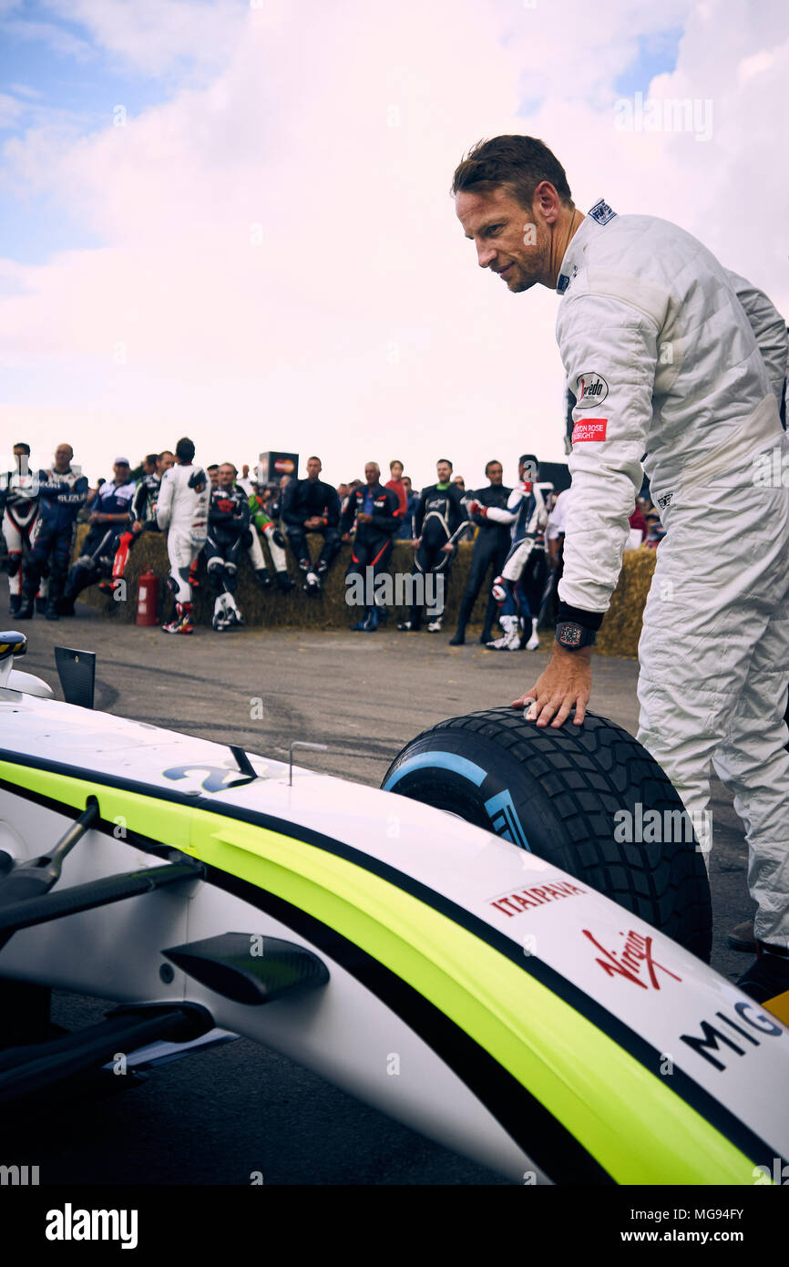 Jenson Button Brawn High Resolution Stock Photography and Images - Alamy