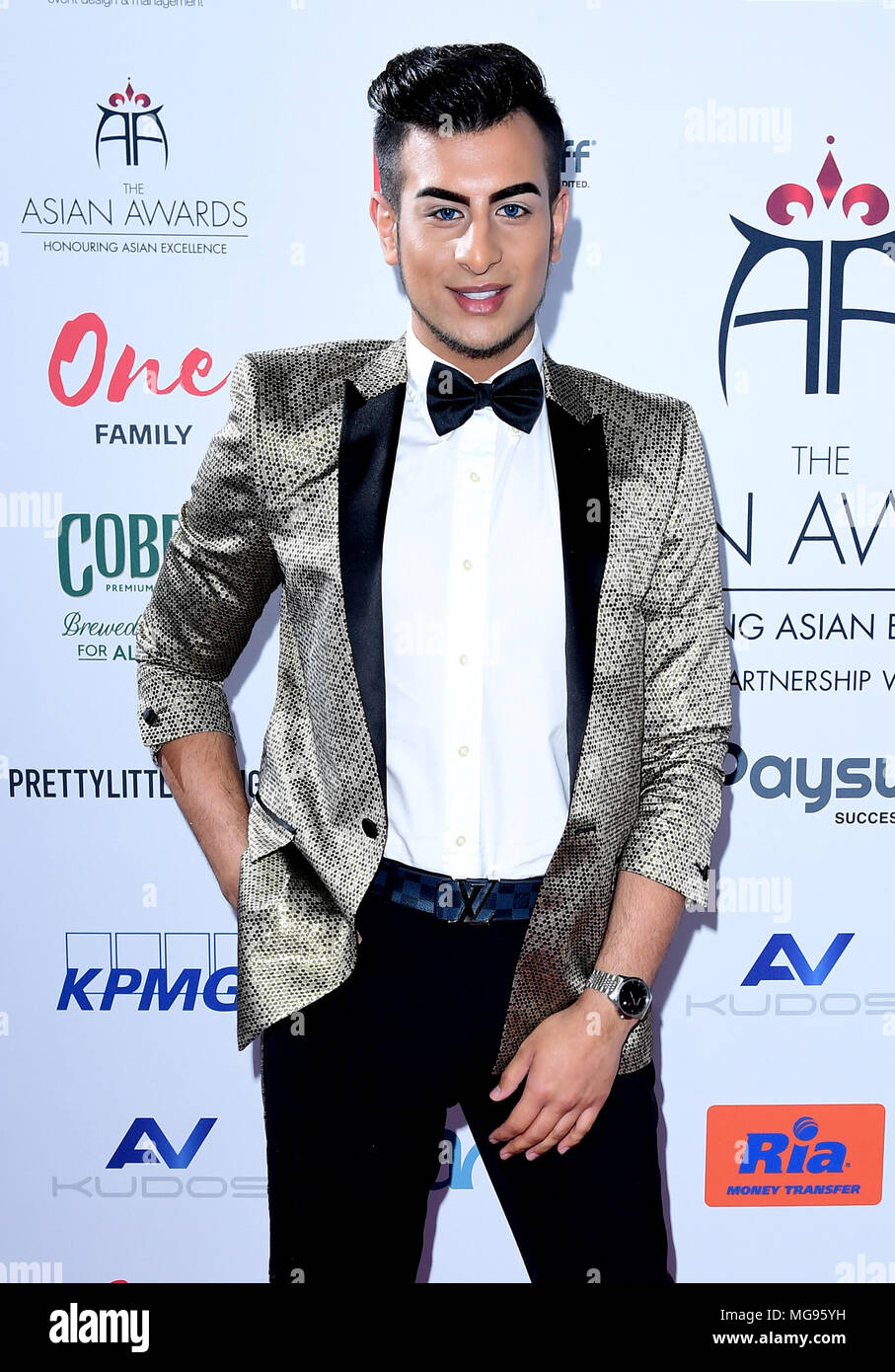 Junaid Ahmed attending the 8th Annual Asian Awards held at the Hilton ...