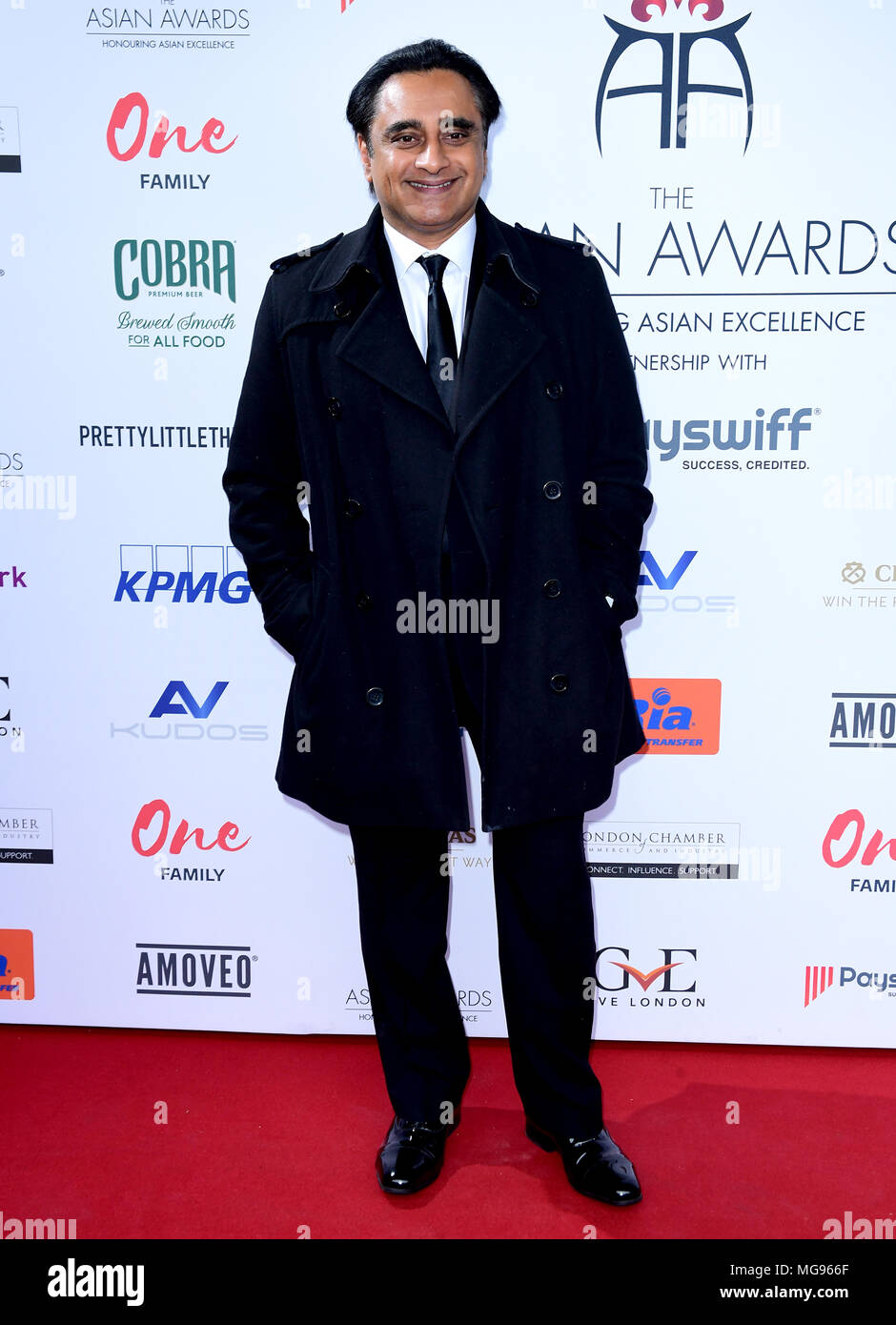 Sanjeev Bhaskar attending the 8th Annual Asian Awards held at the ...