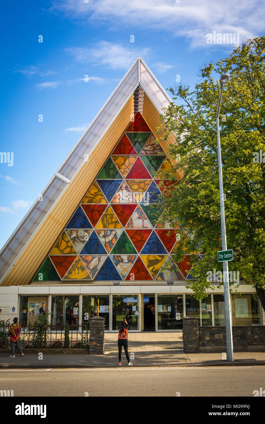 Stained glass window cardboard cathedral hi-res stock photography and ...