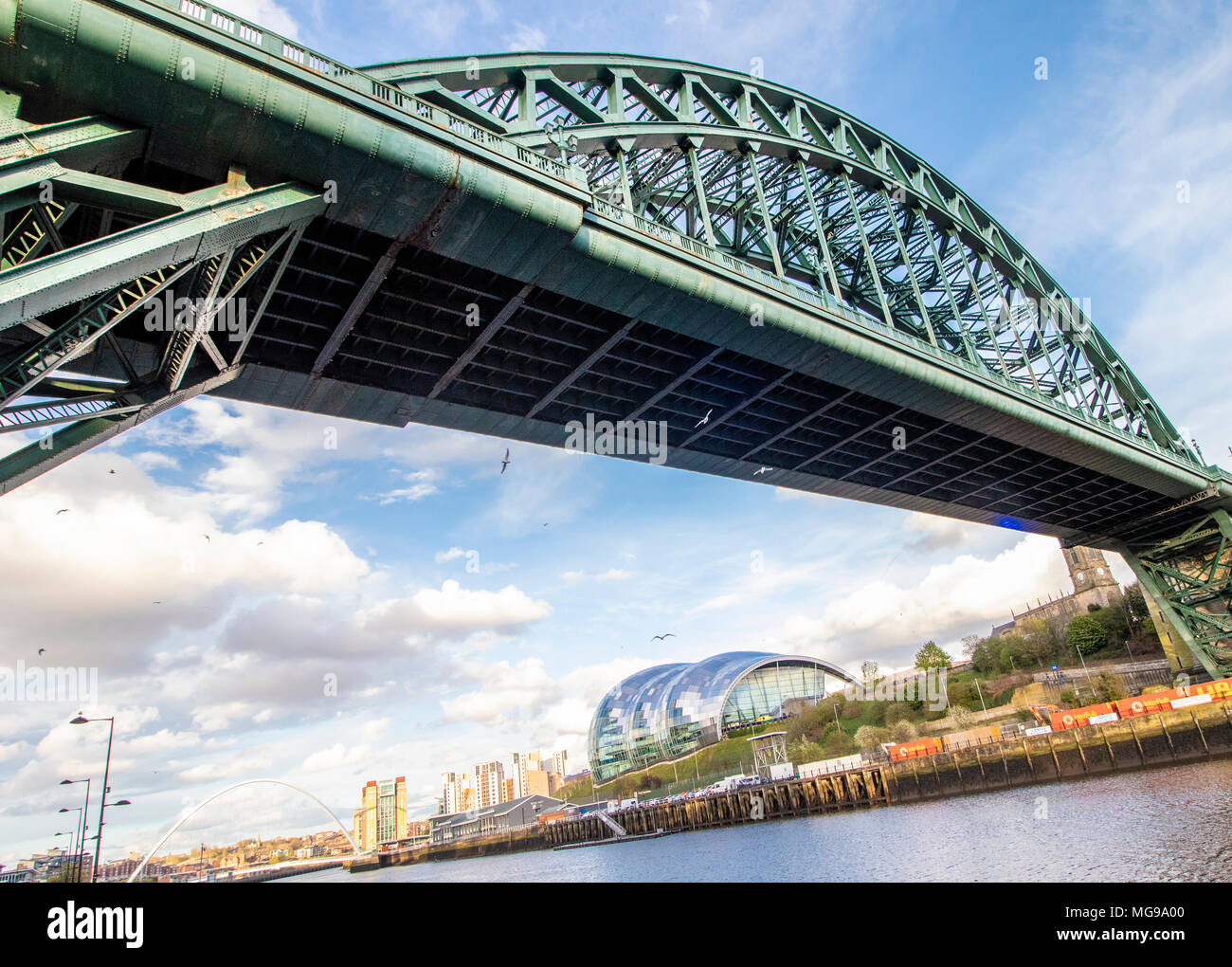 Seven bridges of newcastle hi-res stock photography and images - Alamy