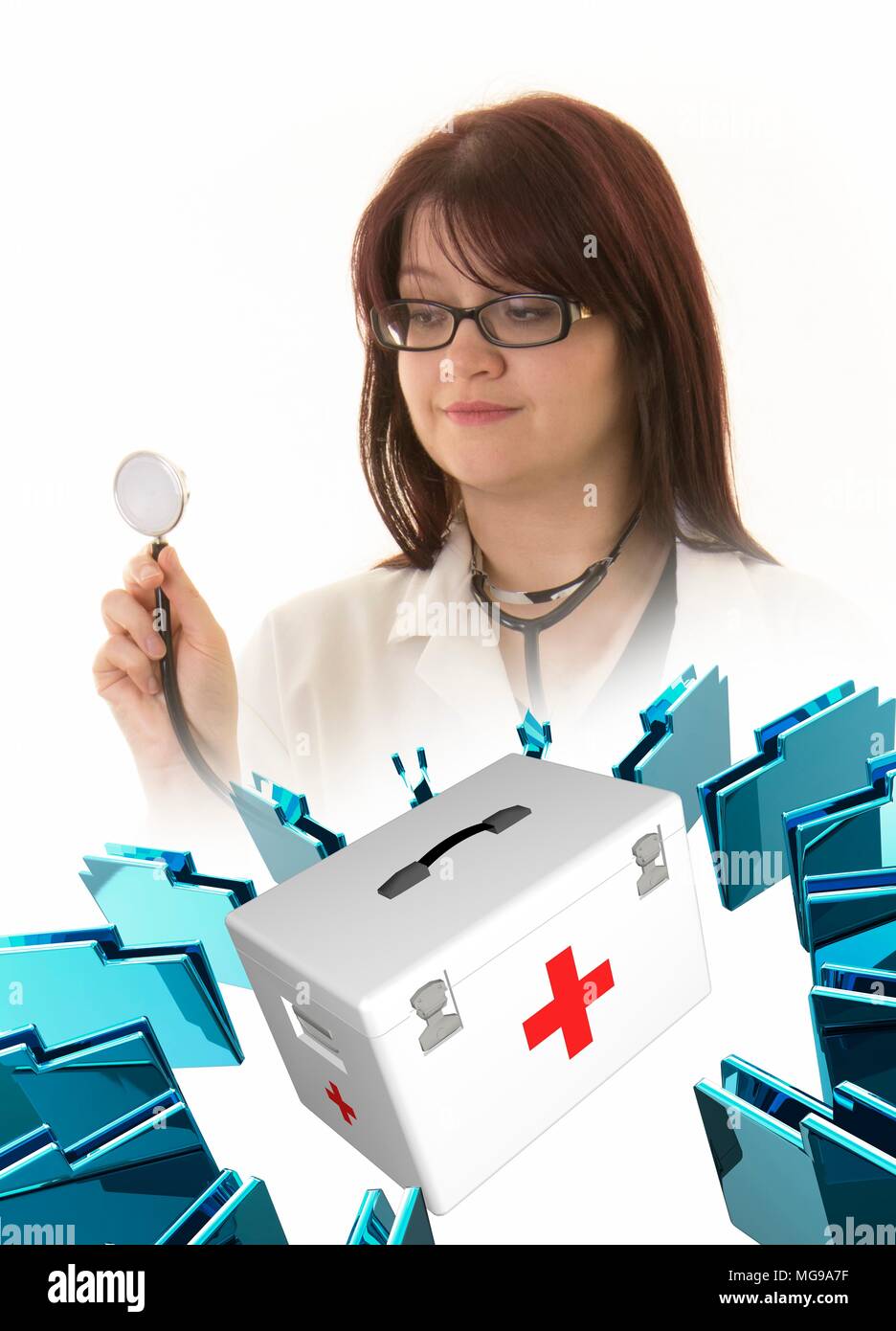 First female doctor hi-res stock photography and images - Alamy