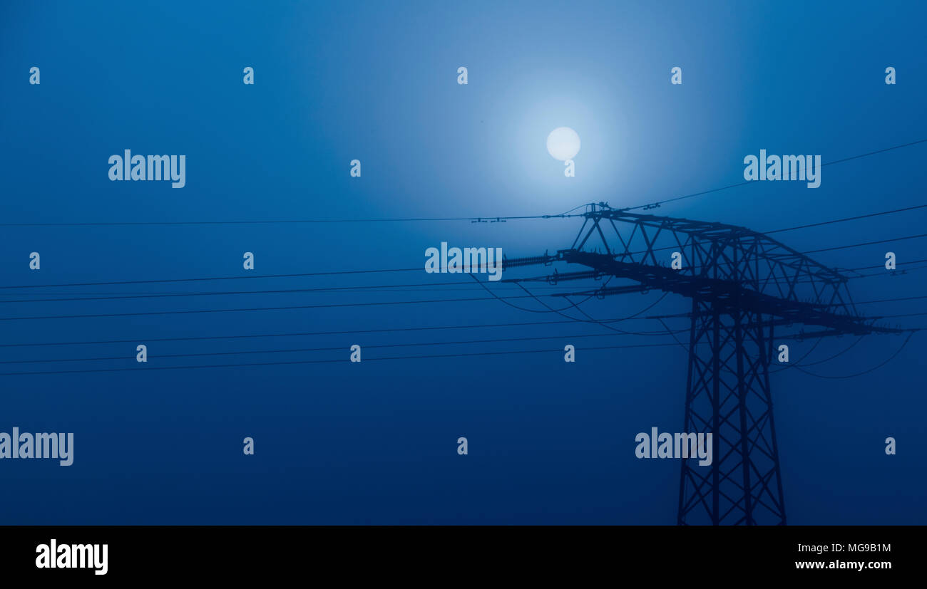 Electrical electric pylon hi-res stock photography and images - Alamy