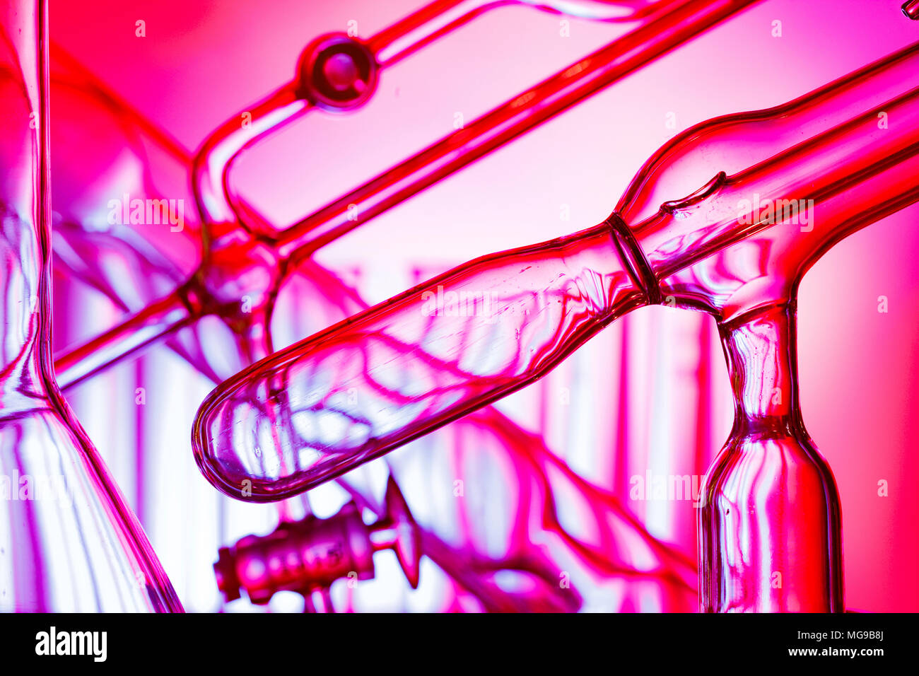 Chemical lab equipment close up hi-res stock photography and images - Alamy